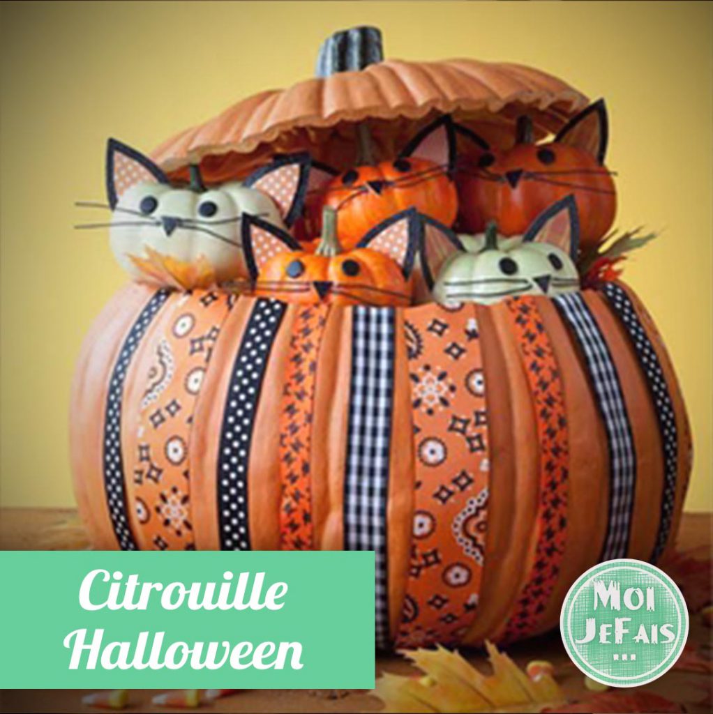 Décorer un citrouille pour Halloween, c'est pas compliqué