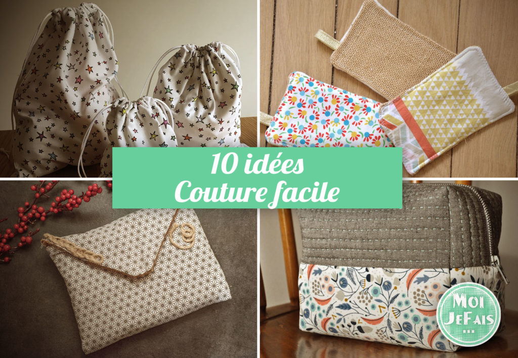 Projet de couture facile – 10 Idées vraiment sympas